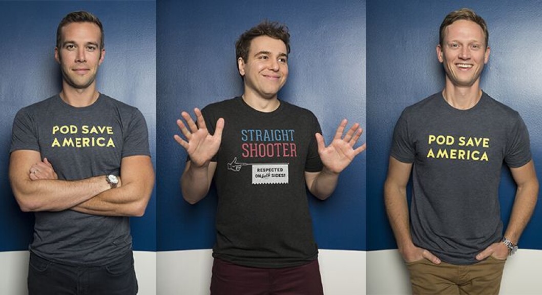 Obama-skribentene skapte den verdenskjente podkasten «Pod Save America ...